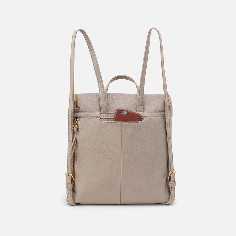 Fern Backpack In Pebbled Leather - Taupe – HOBO