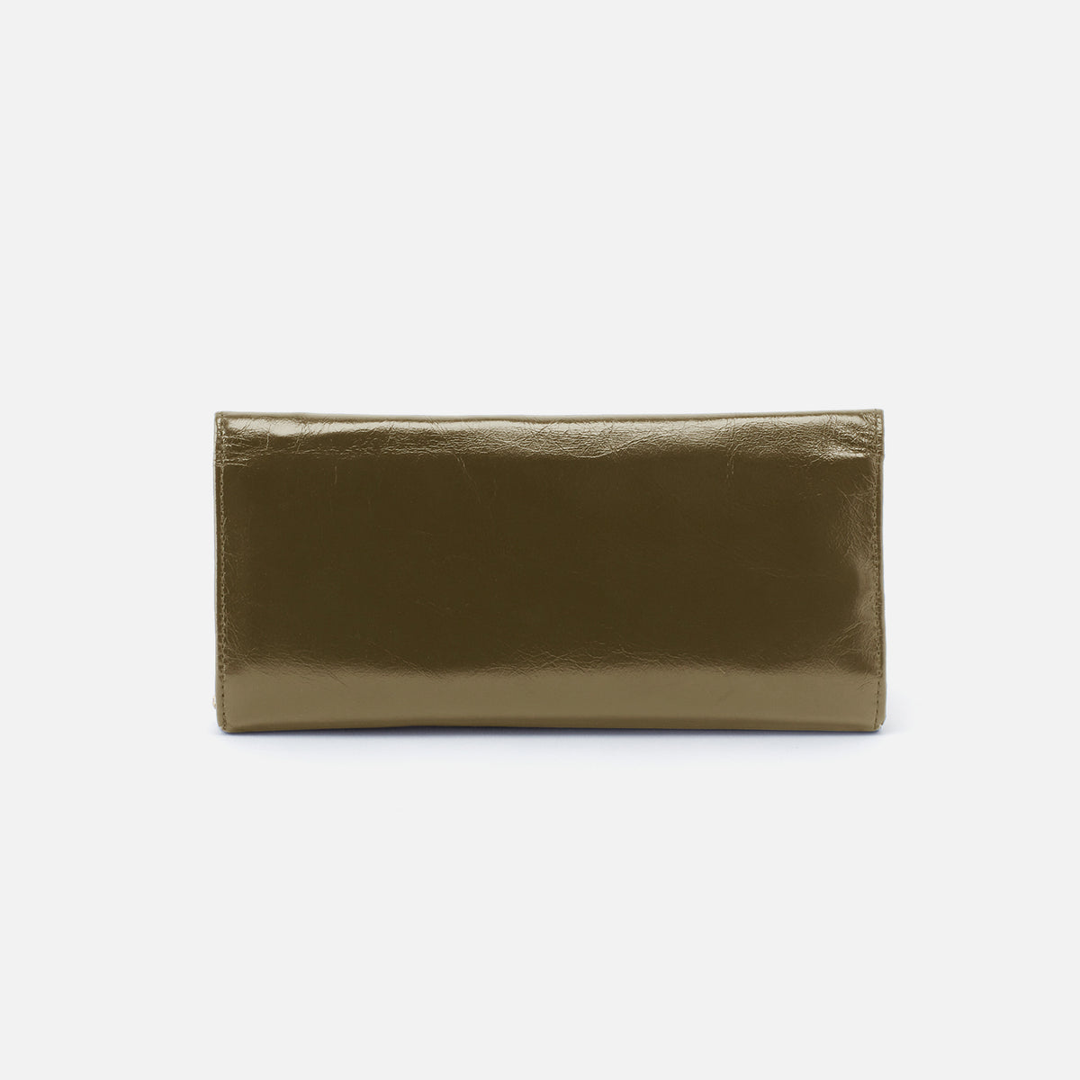 Rachel Continental Wallet In Polished Leather - Olive Veil – HOBO