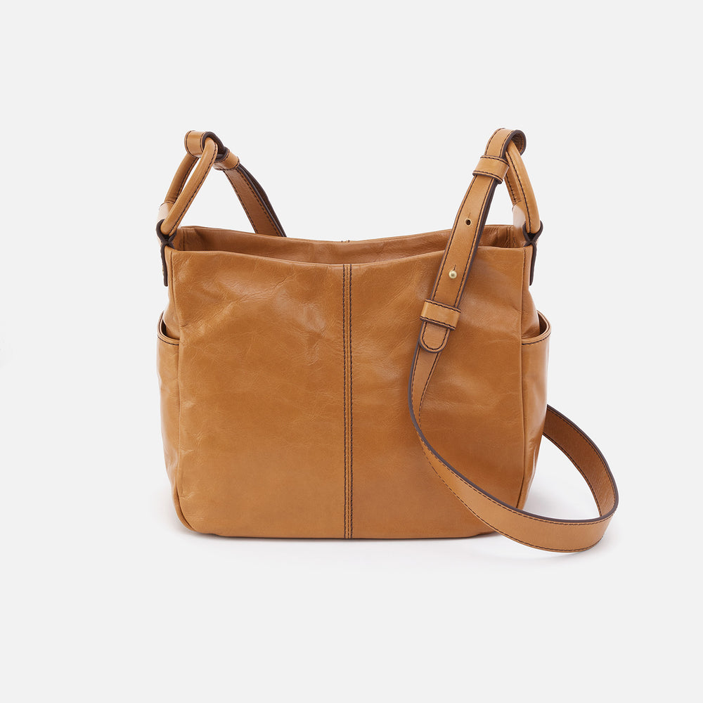 Sheila Crossbody in Polished Leather - Natural – HOBO