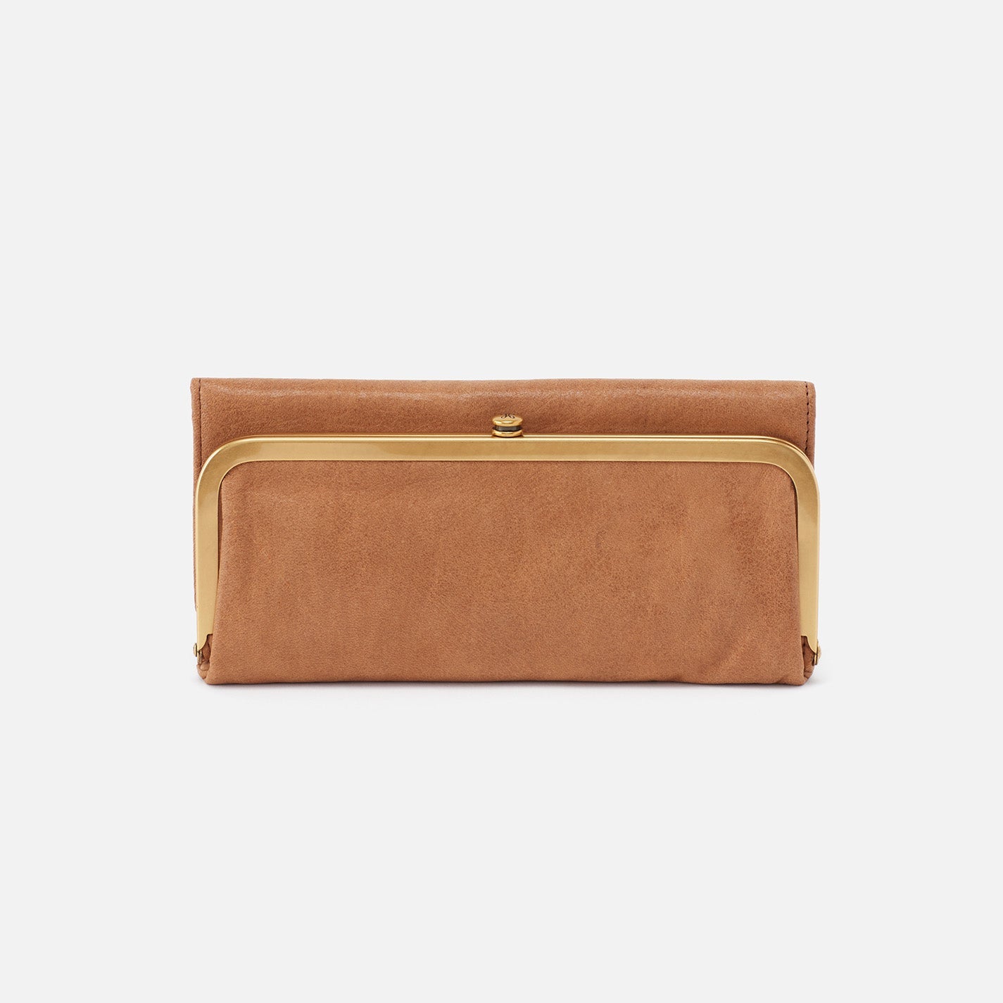 Rachel Continental Wallet in Buffed Leather - Whiskey – HOBO